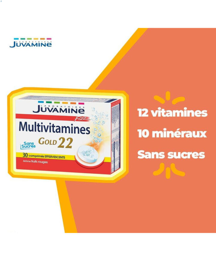 JUVAMINE GOLD EFFERVESCENT MULTIVITAMINS | Thehealthyparashop