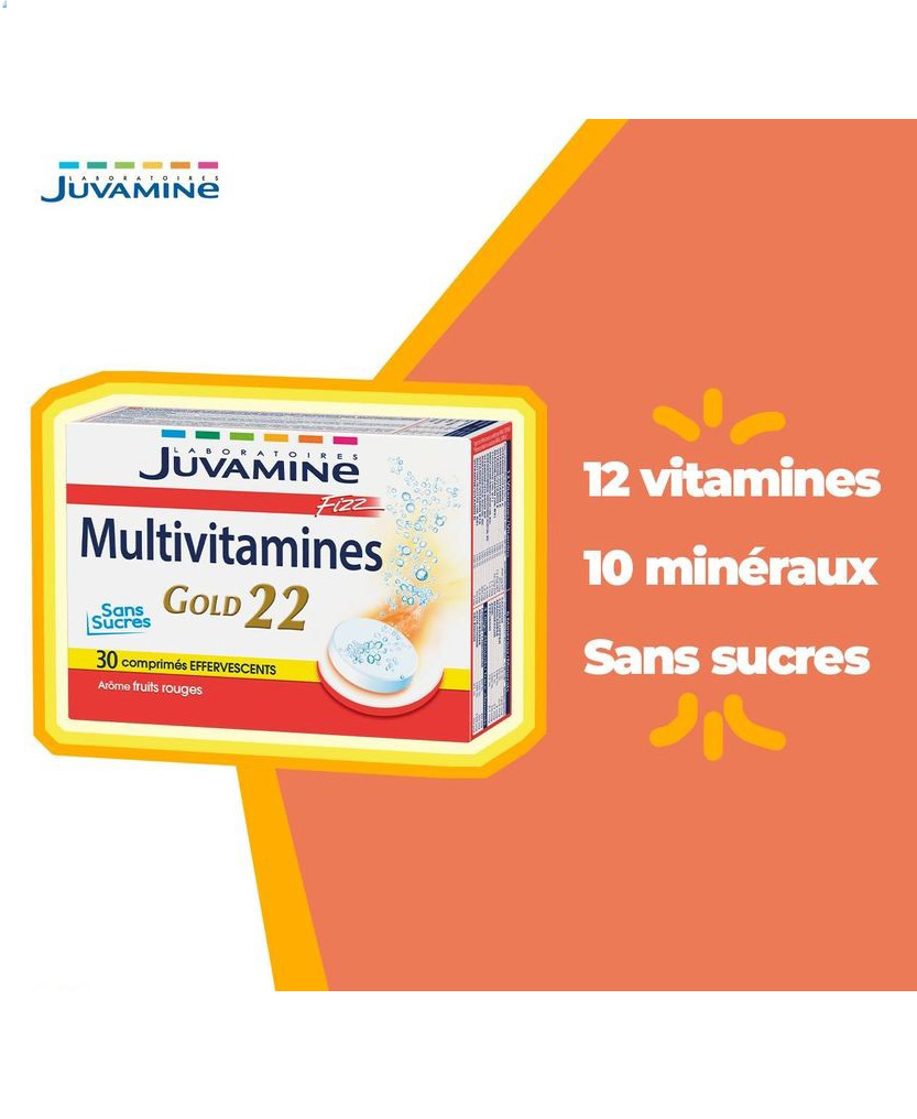 JUVAMINE GOLD EFFERVESCENT MULTIVITAMINS | Thehealthyparashop